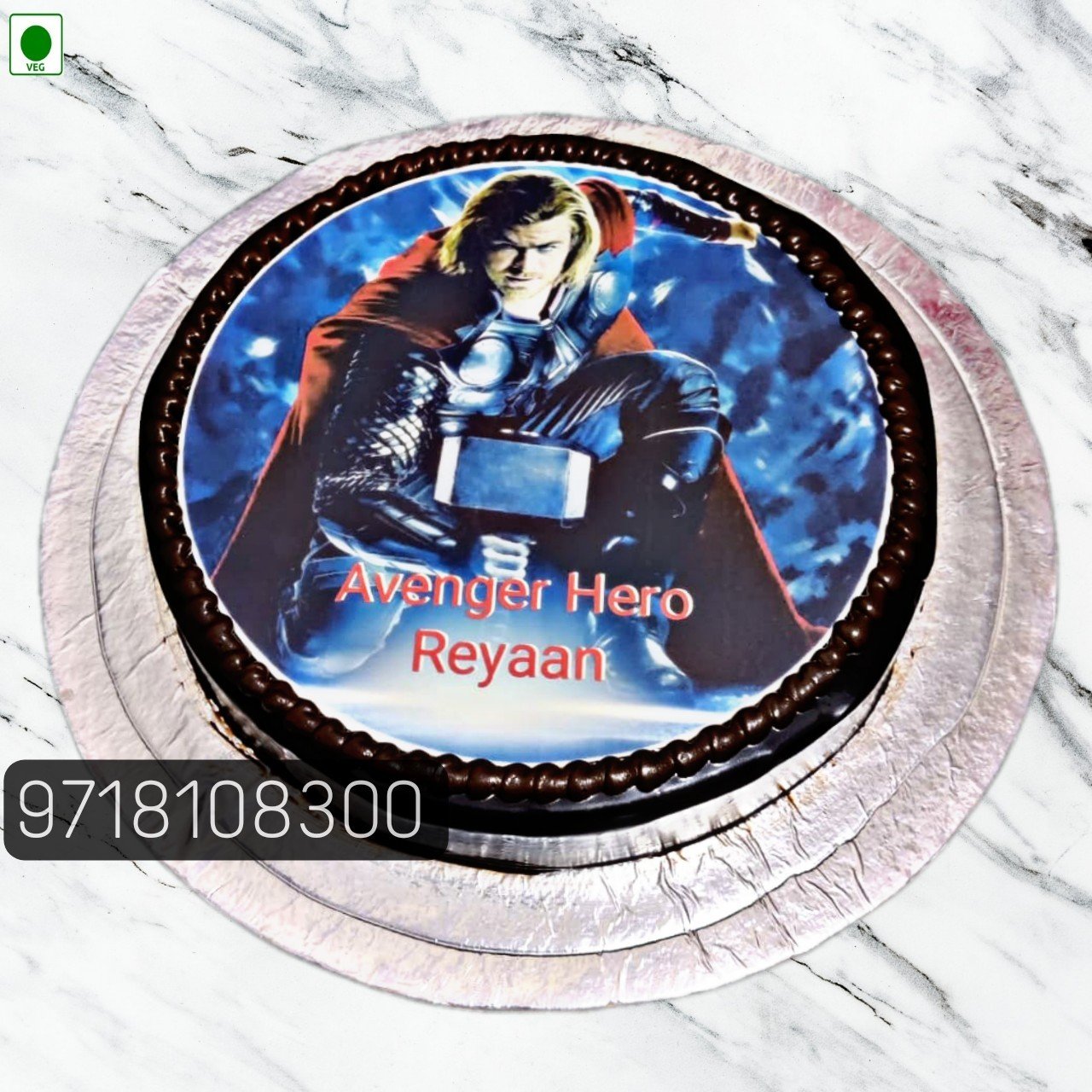 Thor Birthday Cake - MrCake